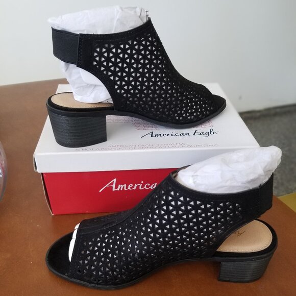 American Eagle Outfitters | Shoes | American Eagle Womens Black Net ...